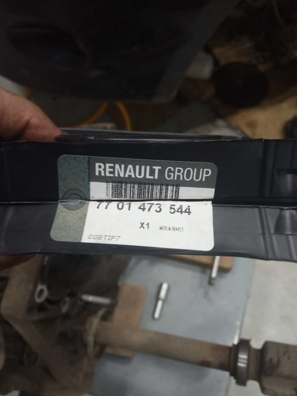 7701473544 Сальник коленчатого вала RENAULT | Запчасти на DRIVE2