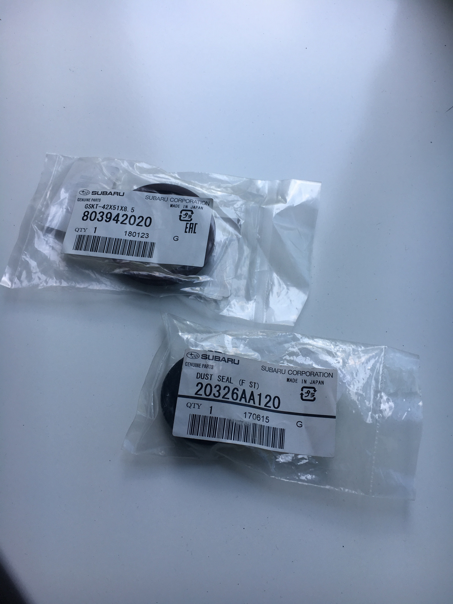 Мелочи приехали — Subaru Legacy (BC/BJ/BF), 2,2 л, 1991 года | запчасти ...