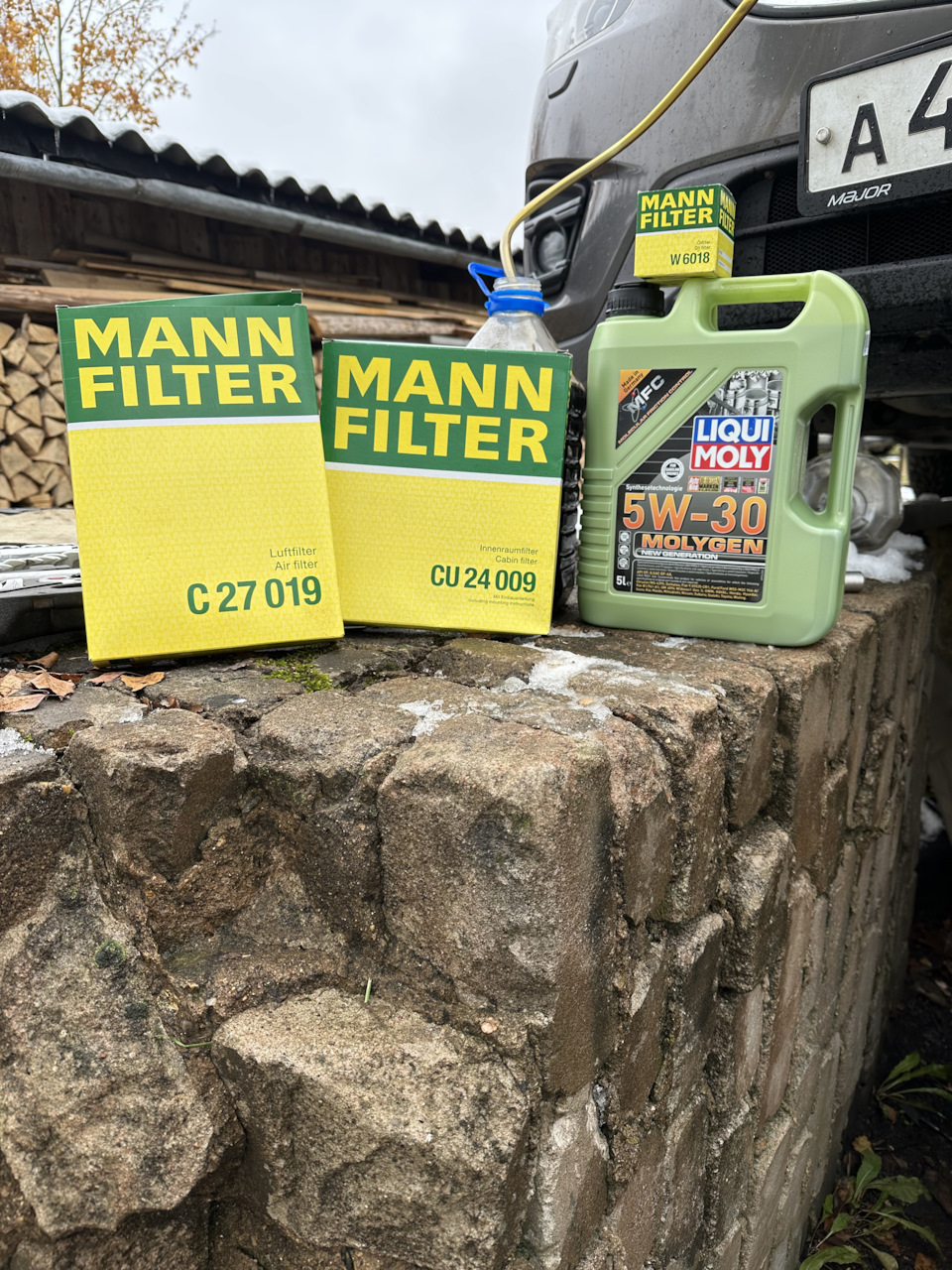 W6018 Масляный фильтр MANN FILTER | Запчасти на DRIVE2