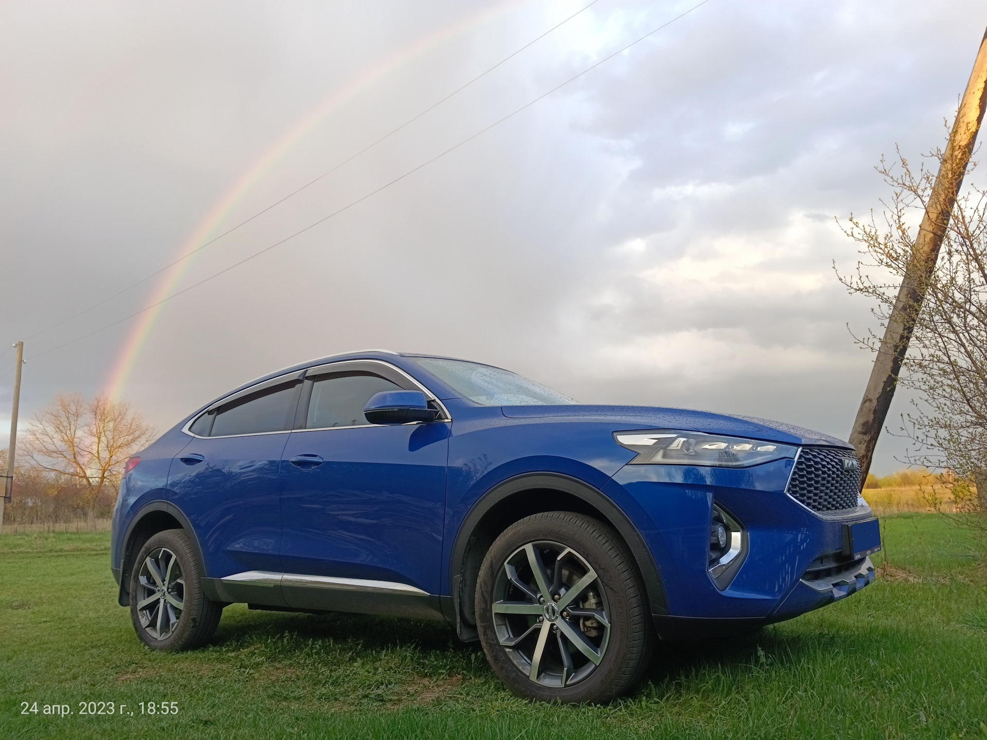 ДОТЯНИСЬ ДО РАДУГИ! — Haval F7x, 2 л, 2021 года | фотография | DRIVE2