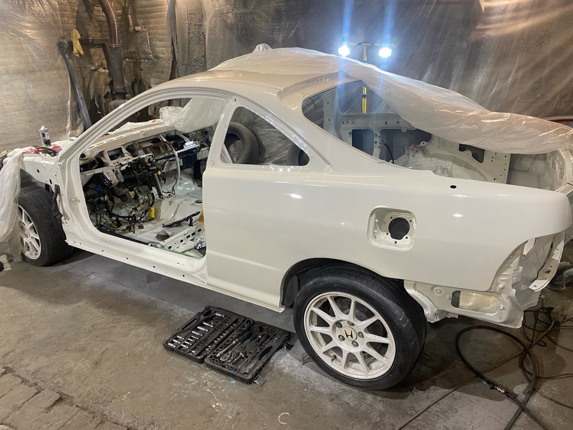 Движемся к финалу — Honda Integra Type R Dc2 1 8 л 1997 года