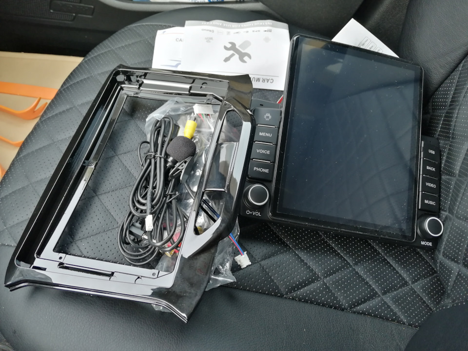 Установка магнитолы на Лада Х-рей на 11 андроиде в стиле Tesla — Lada ...