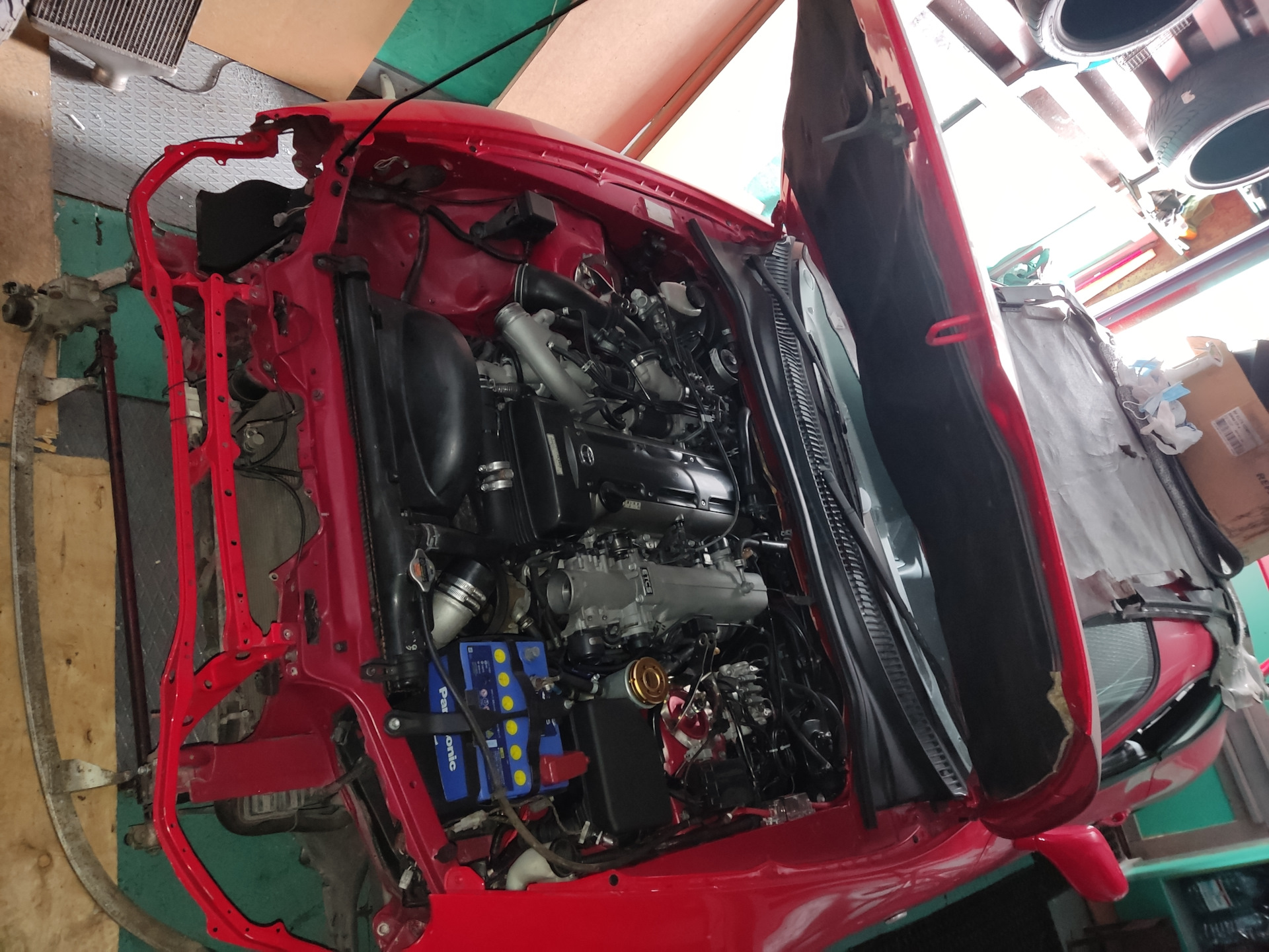 Active front spoiler jza80 — Toyota Supra (80), 3 л, 1993 года ...