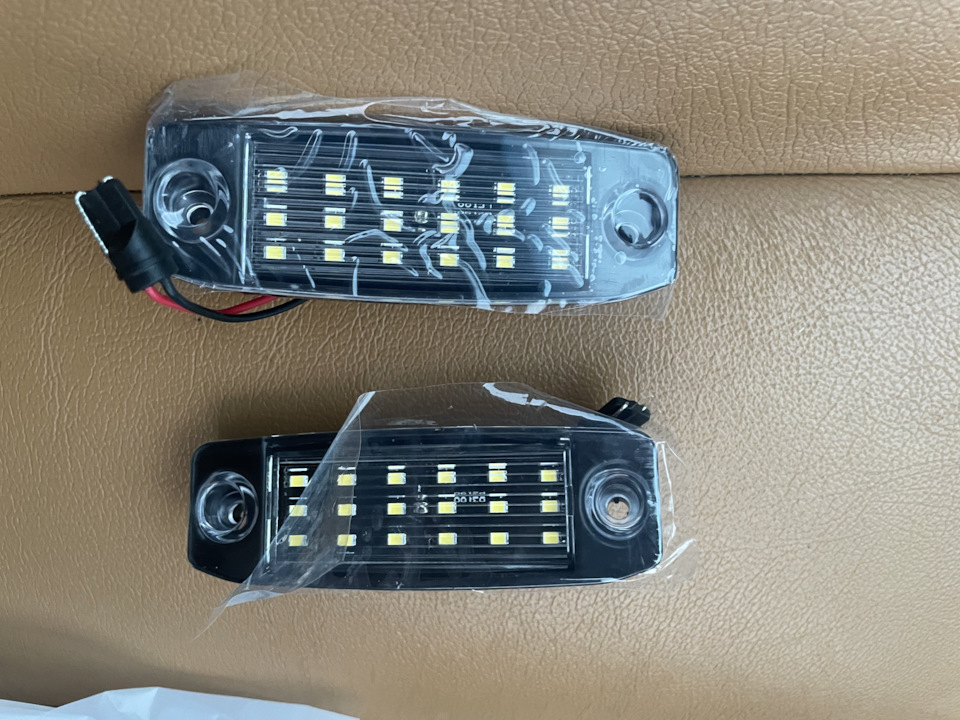 Подсветка номера #2 — Hyundai Elantra (4G), 1,6 л, 2007 года | тюнинг ...