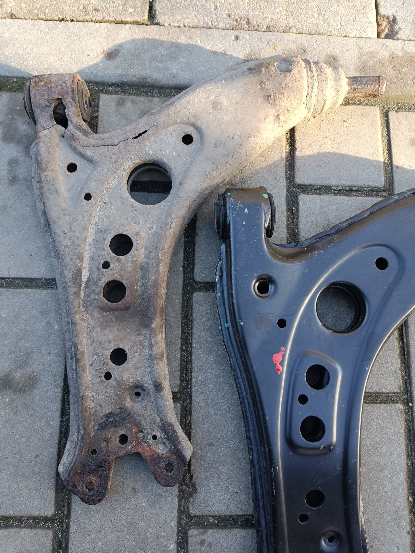 Замена рычага и сайлентблока — Skoda Fabia Combi Mk1, 1,4 л, 2001 года ...