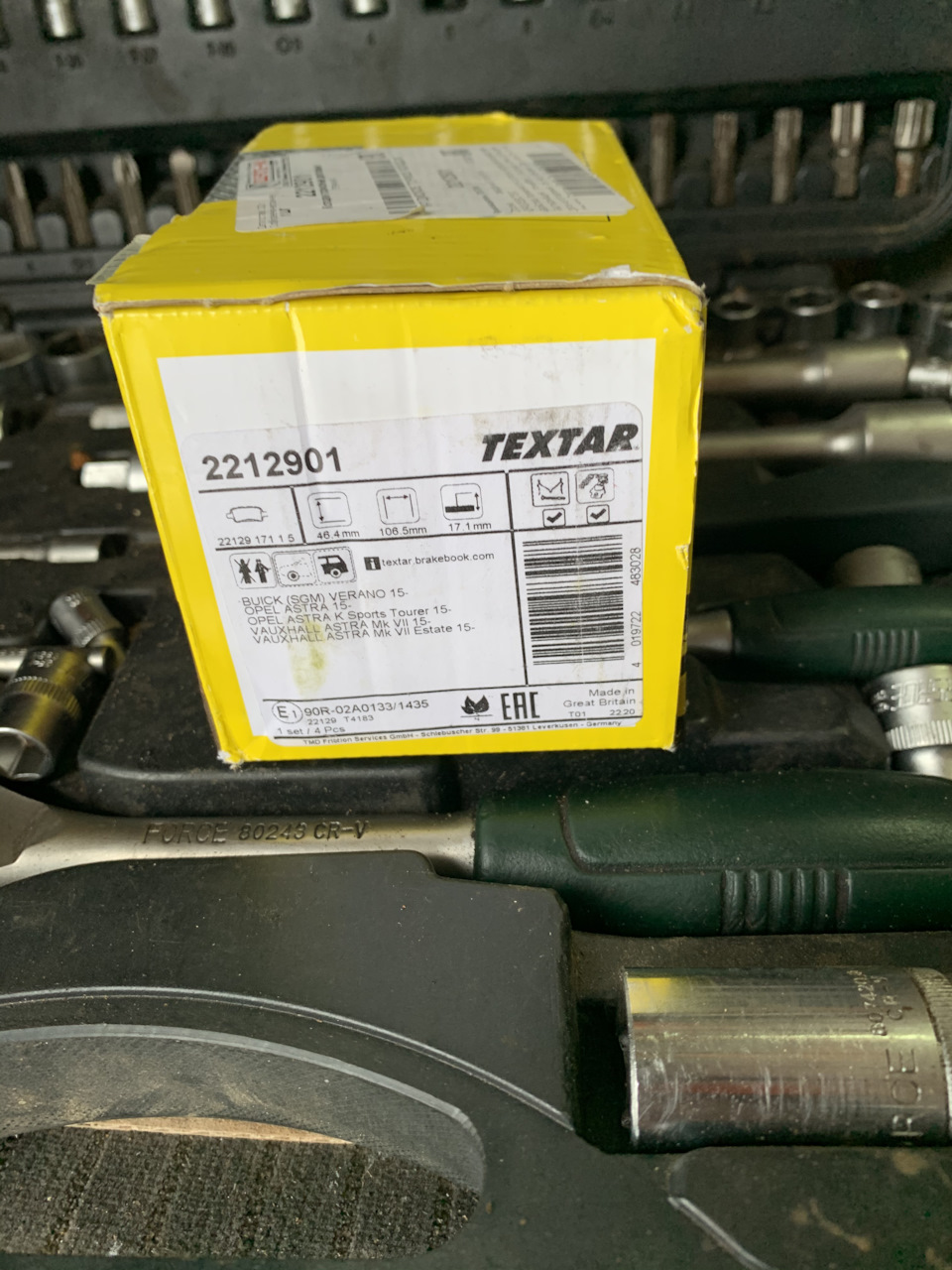 2212901 Комплект тормозных колодок. Задняя ось TEXTAR | Запчасти на DRIVE2