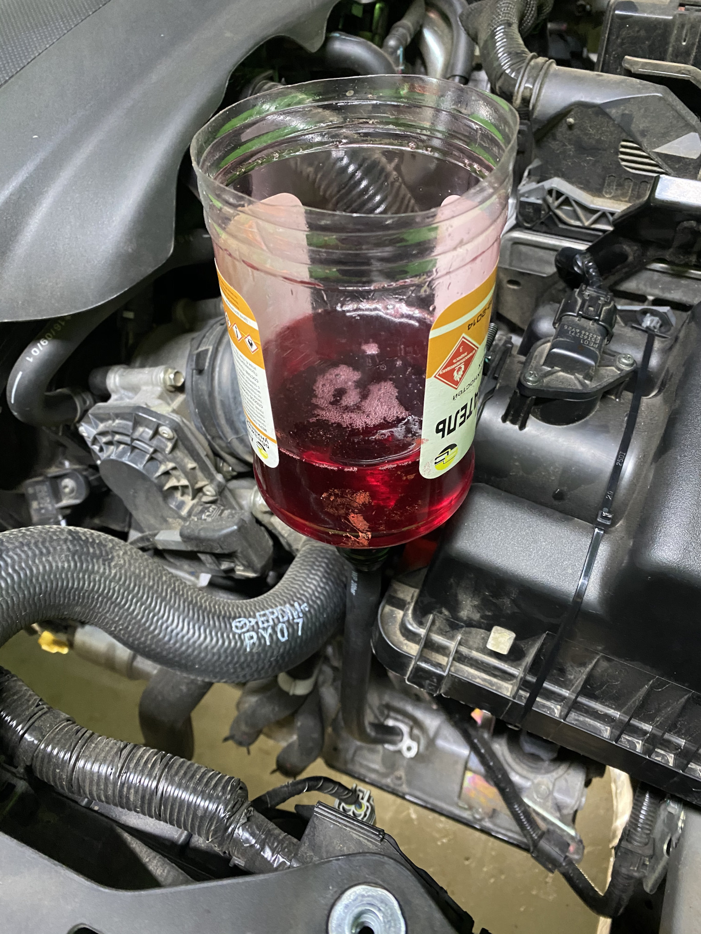 Полная замена масла в коробке акпп ZIC SP4 — Mazda 6 (3G) GJ, 2,5 л ...