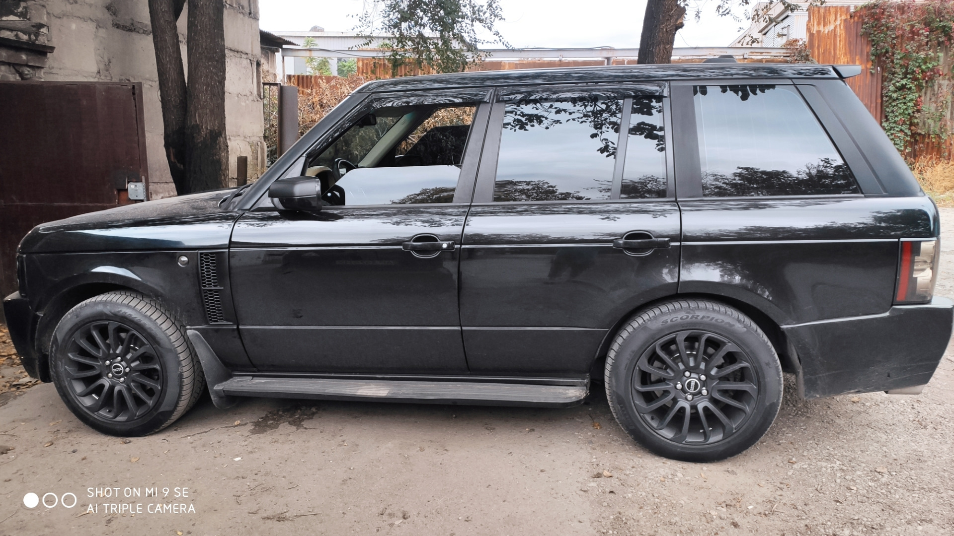 Эксперимент ! Black Edition — Land Rover Range Rover (3G), 3 л, 2004 ...