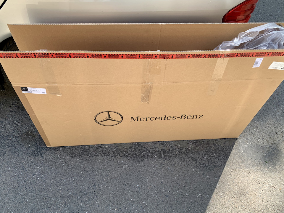 Приехали посылочки — Mercedes-Benz E-Class (W210), 3,2 л, 2000 года ...