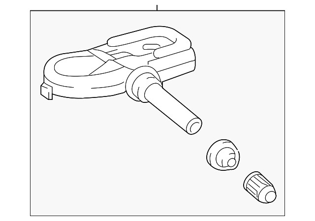 4260702050 Датчик давления в шинах TOYOTA LEXUS | Запчасти на DRIVE2