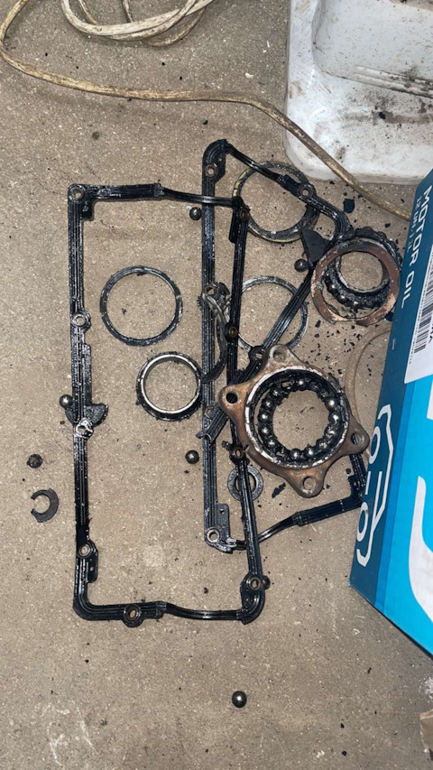 059133073B Прокладка впускного коллектора / AUDI, SKODA Superb, VW 2.5 ...