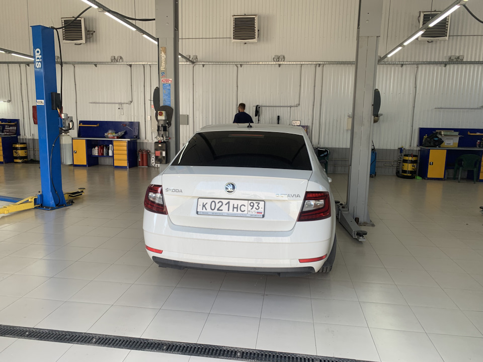 Очередное ТО — Skoda Octavia A7 Mk3, 1,8 л, 2017 года | плановое ТО ...