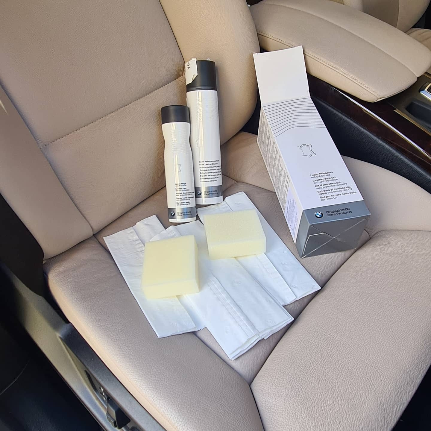 Ништяки для ухода за кожей — BMW X5 (E70), 3 л, 2010 года | мойка | DRIVE2