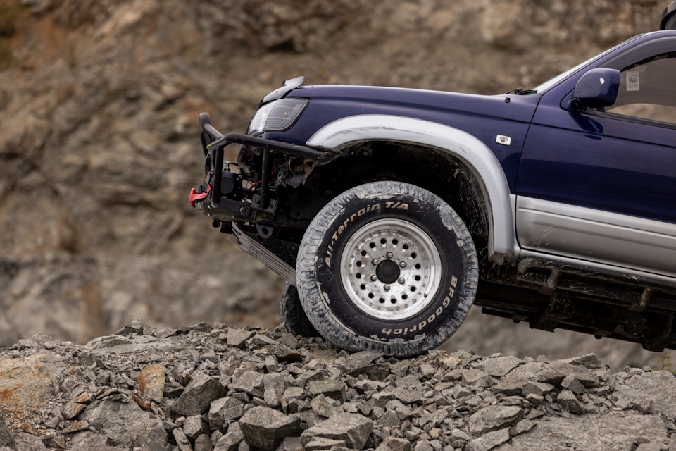 Вот такой был в прошлом сезоне — Toyota Hilux Surf (185), 3 л, 1997 ...