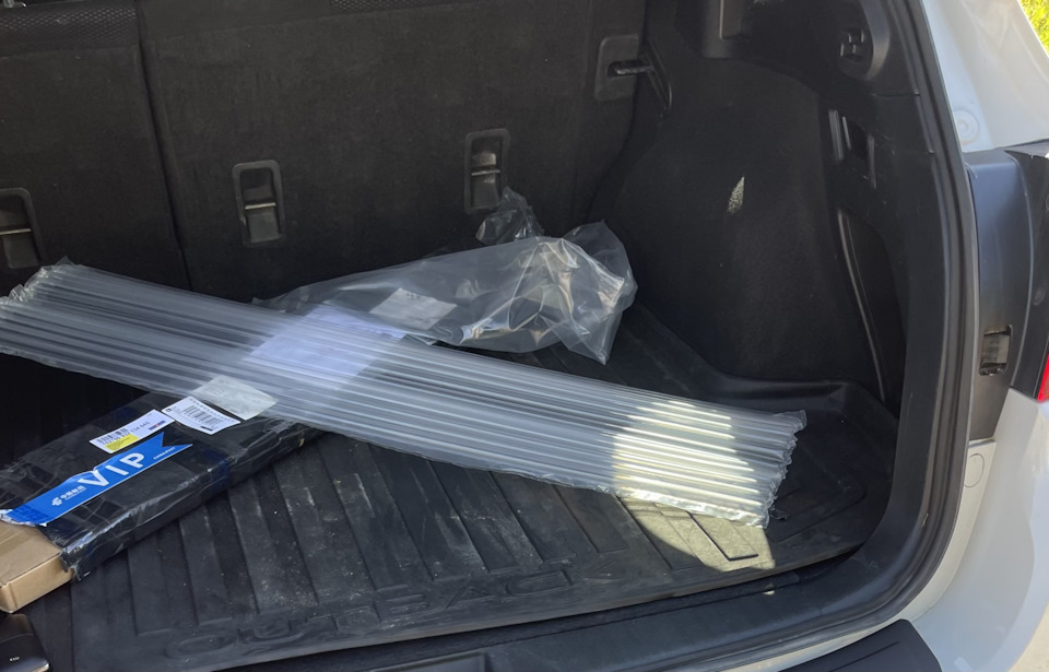 Накладка заднего бампера — Subaru Outback (BS), 3,6 л, 2015 года ...