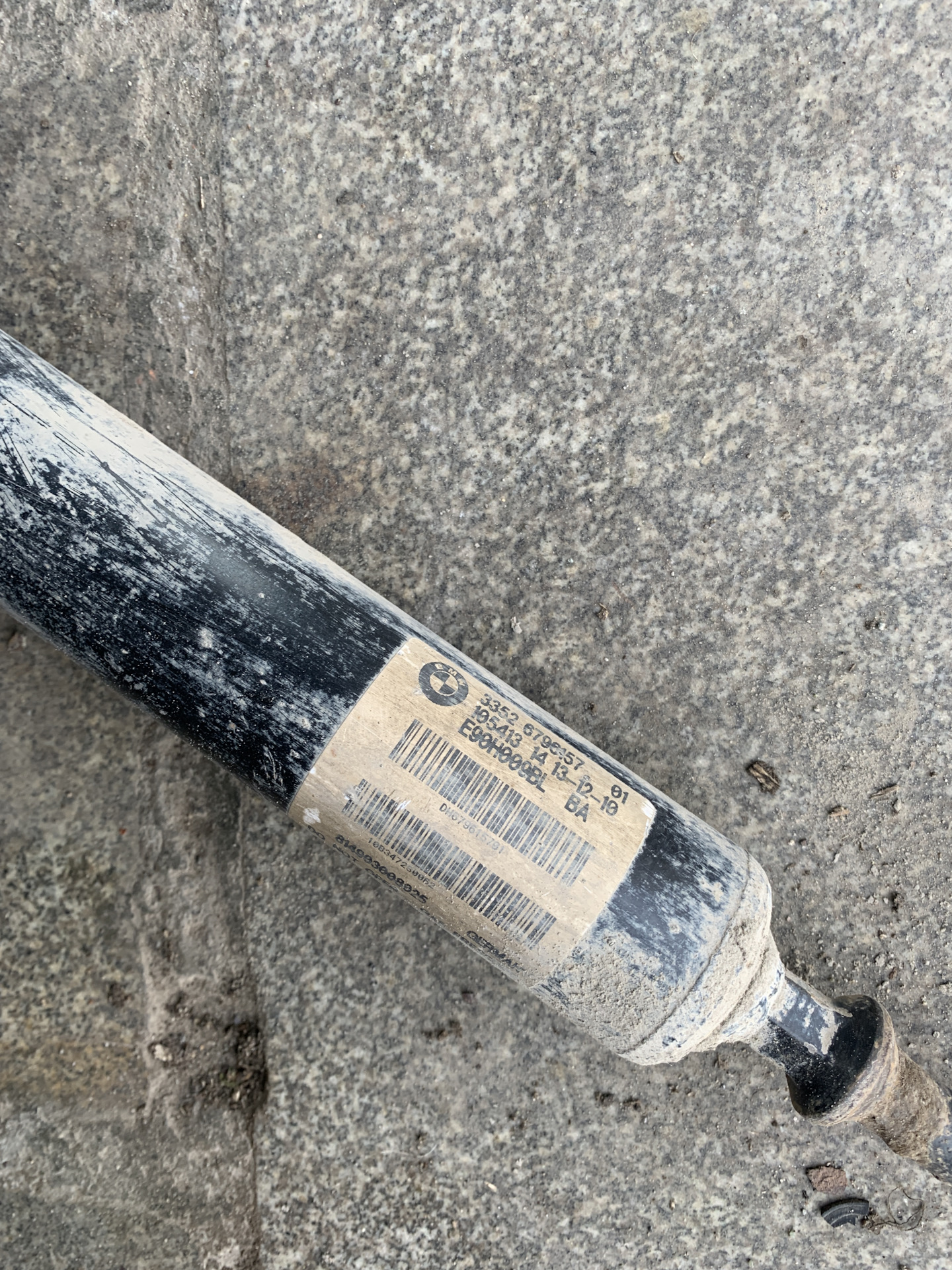 Замена задних амортизаторов — BMW 3 series (E90), 3 л, 2005 года ...