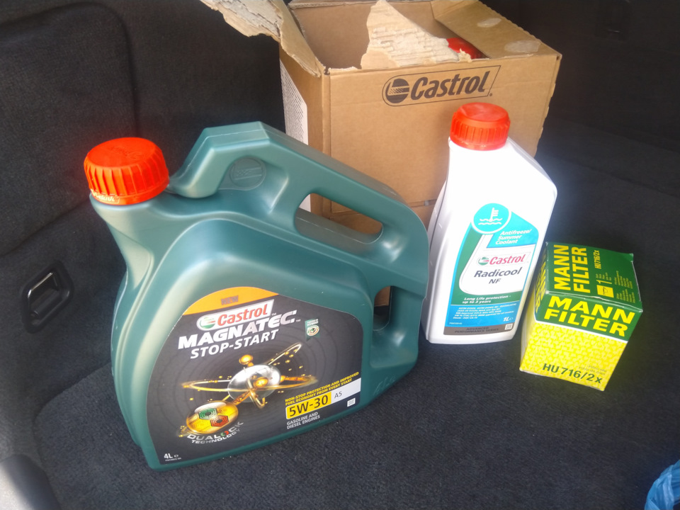 Замены масла на 218 тыс и 224 тыс — Volvo V50, 1,6 л, 2011 года ...