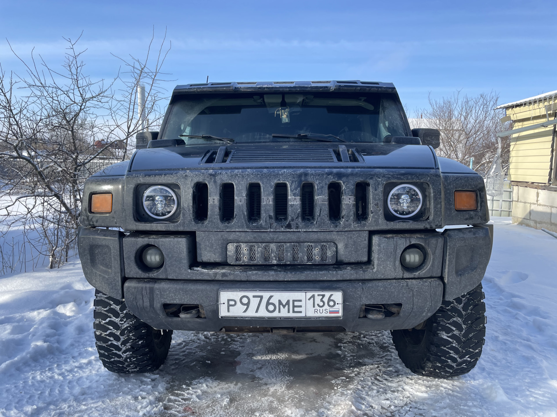 Новые фары😎 — Hummer H2, 6 л, 2003 года | стайлинг | DRIVE2