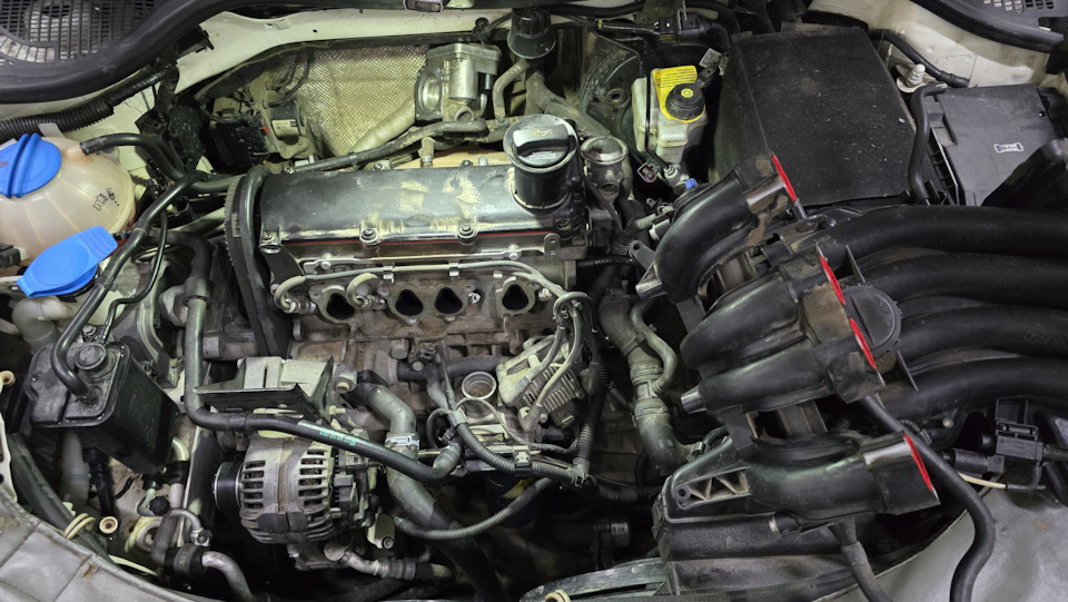 Прокладка крышки клапанов, давай до свидания — Skoda Octavia A5 Mk2, 1 ...