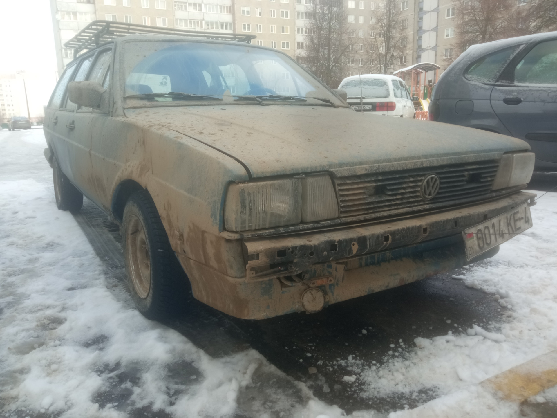 Почти джип — Volkswagen Passat B2, 1,6 л, 1987 года | просто так | DRIVE2