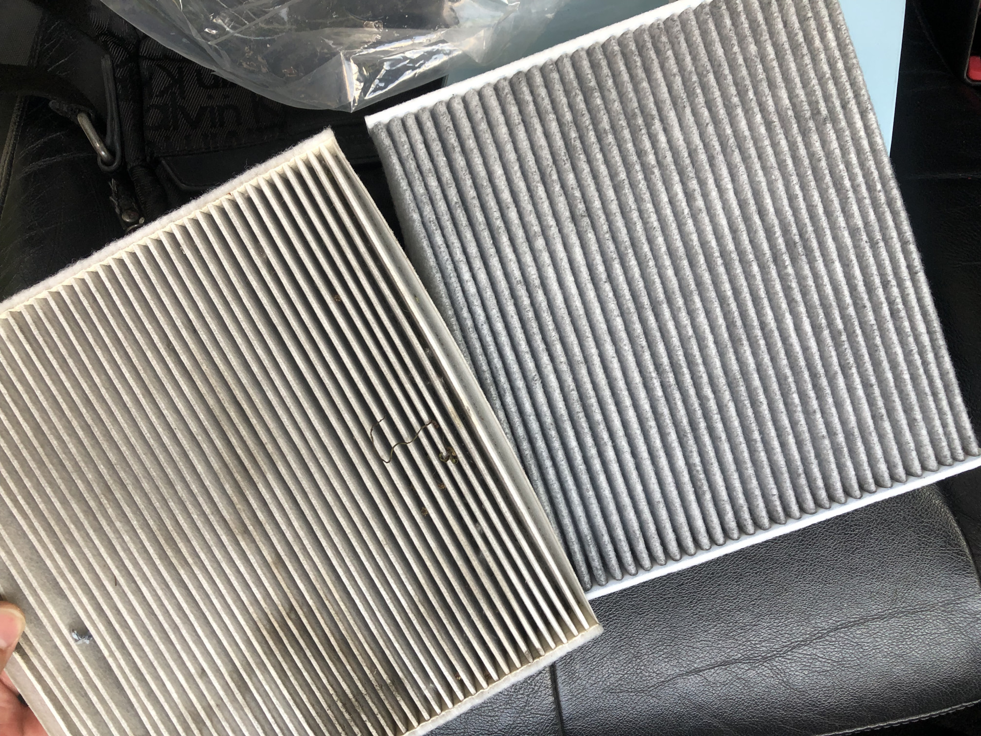 Фильтр салона и крышка — Toyota Camry (XV40), 3,5 л, 2008 года ...