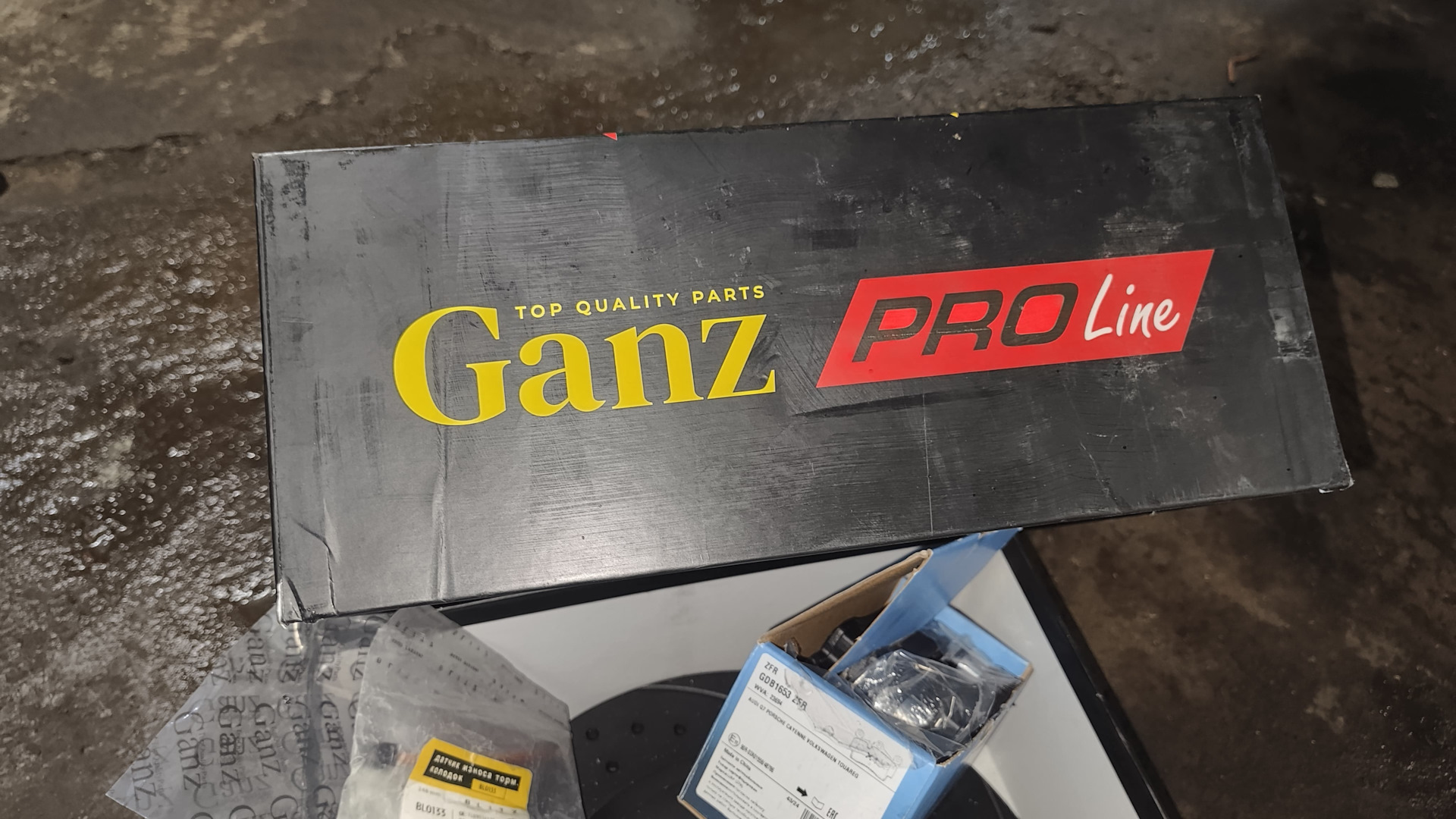 Тест GANZ PRO-Line перфорированные — Porsche Cayenne (1G) 955/957, 3 л, 2009 года | визит на ...