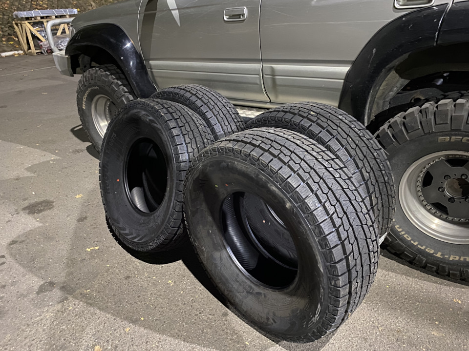 Зимняя резина на 35". Yokohama IceGuard G075 — Toyota 4Runner III, 3,4 ...