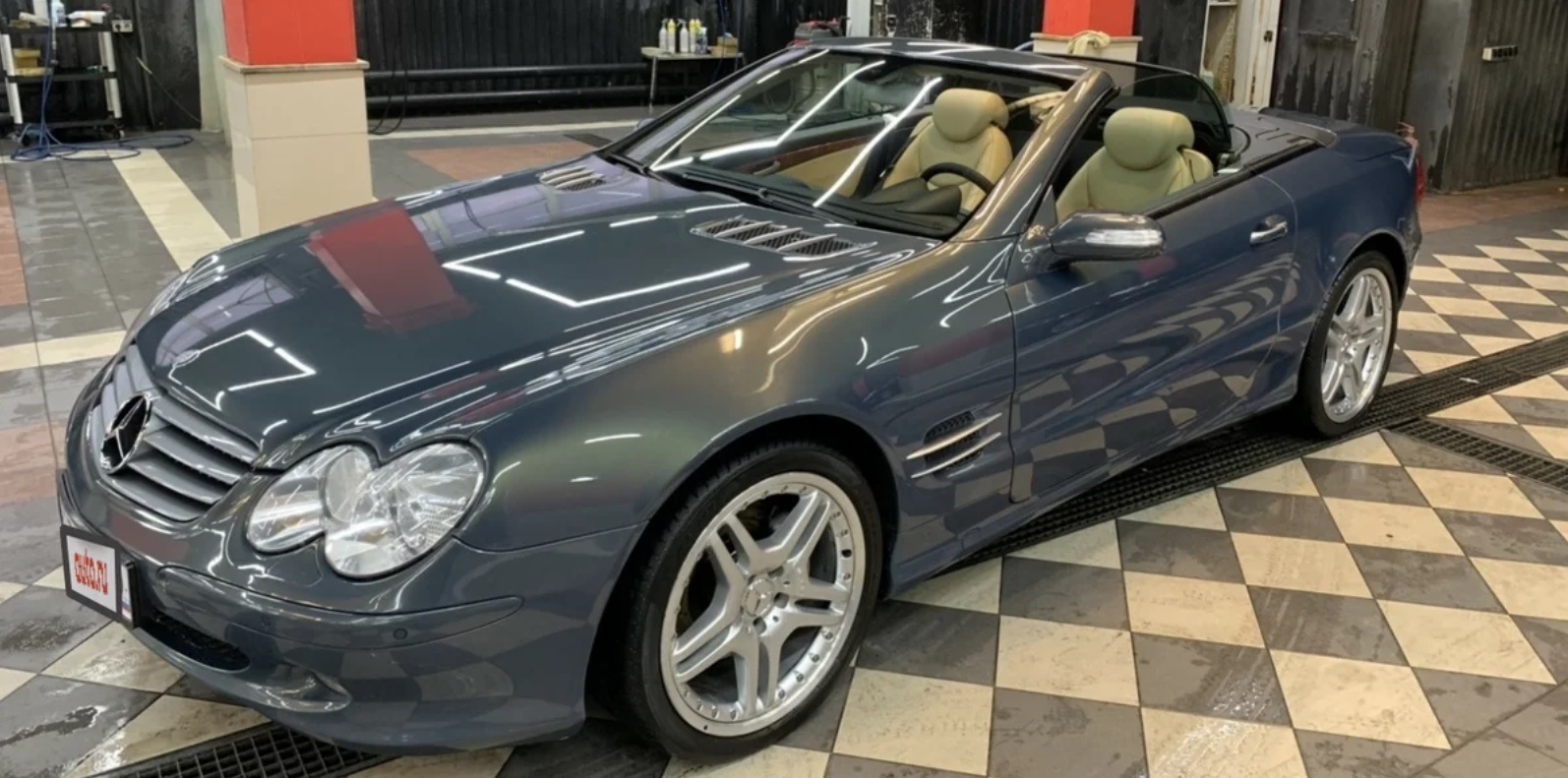 Приходится продавать — Mercedes-Benz SL-Class (R230), 5 л, 2005 года ...
