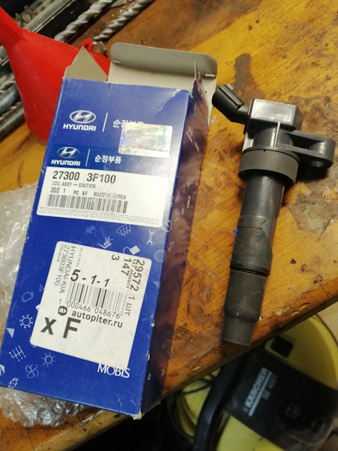 273003F100 Катушка зажигания KIA HYUNDAI | Запчасти на DRIVE2