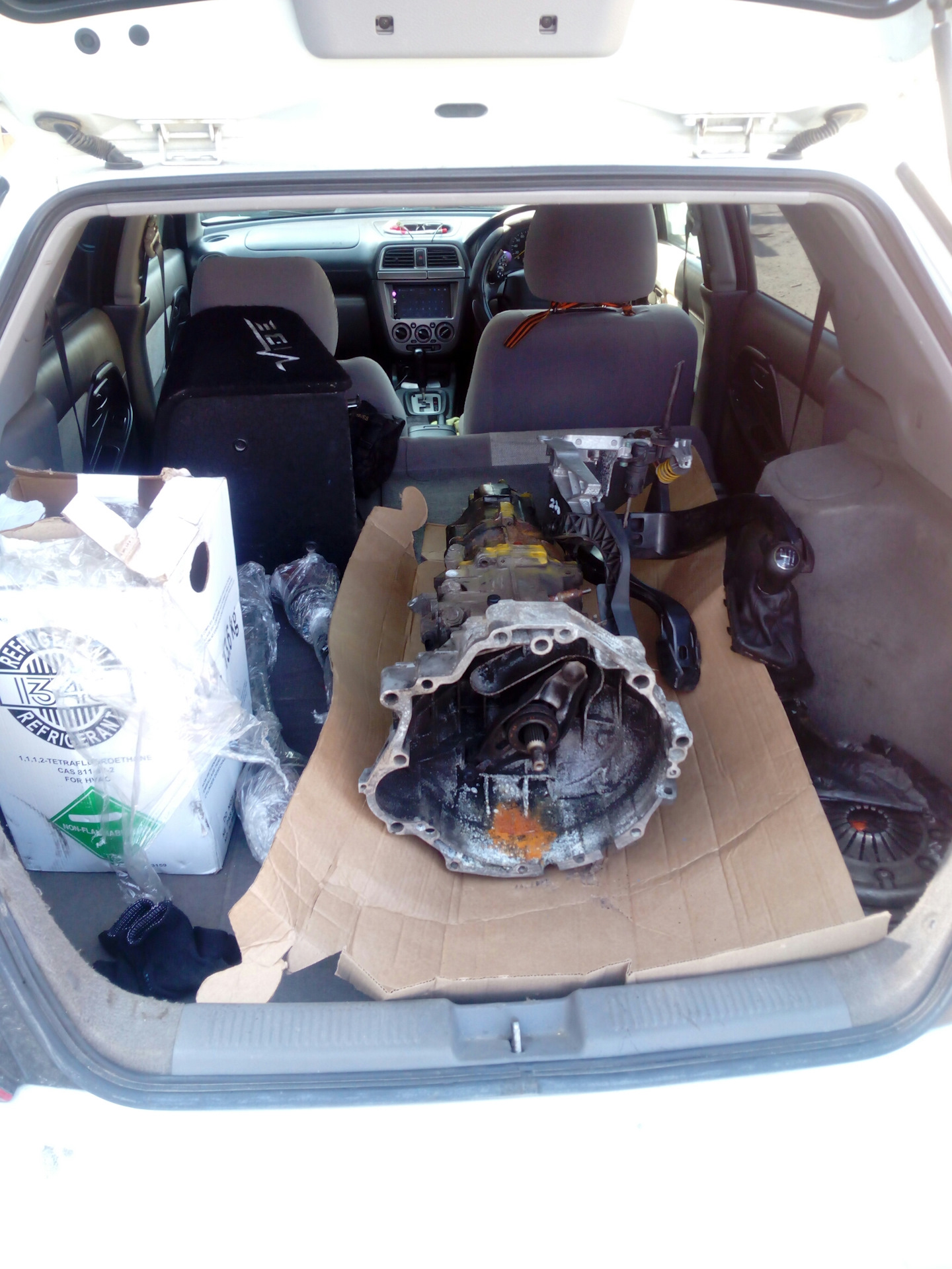 Свап мкпп. начало. — Audi A4 (B6), 1,8 л, 2003 года | запчасти | DRIVE2