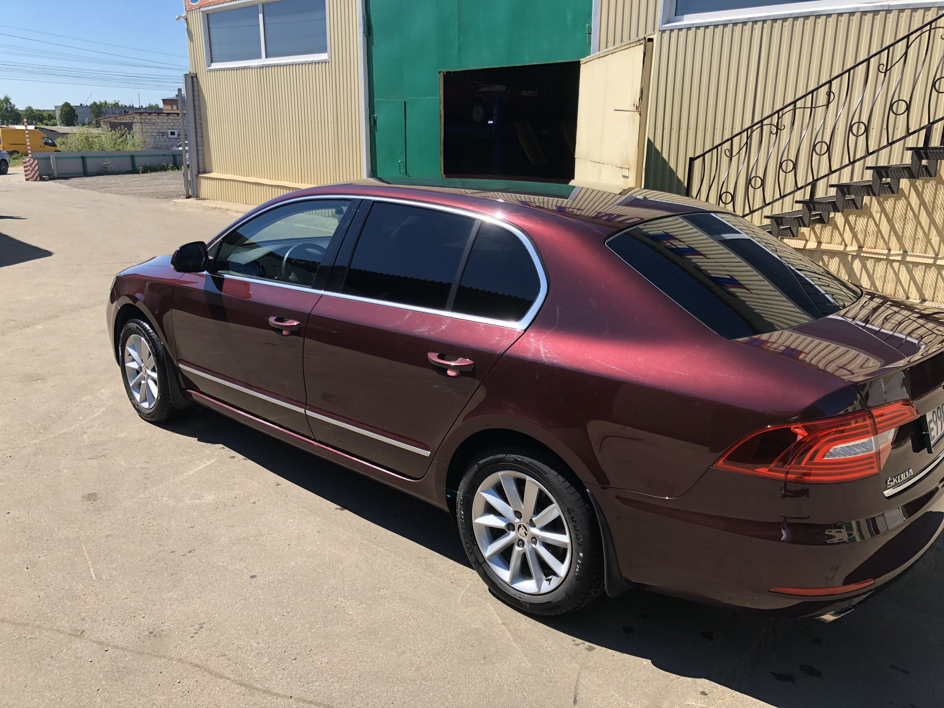 Продано — Skoda Superb Mk2, 1,8 л, 2014 года | продажа машины | DRIVE2