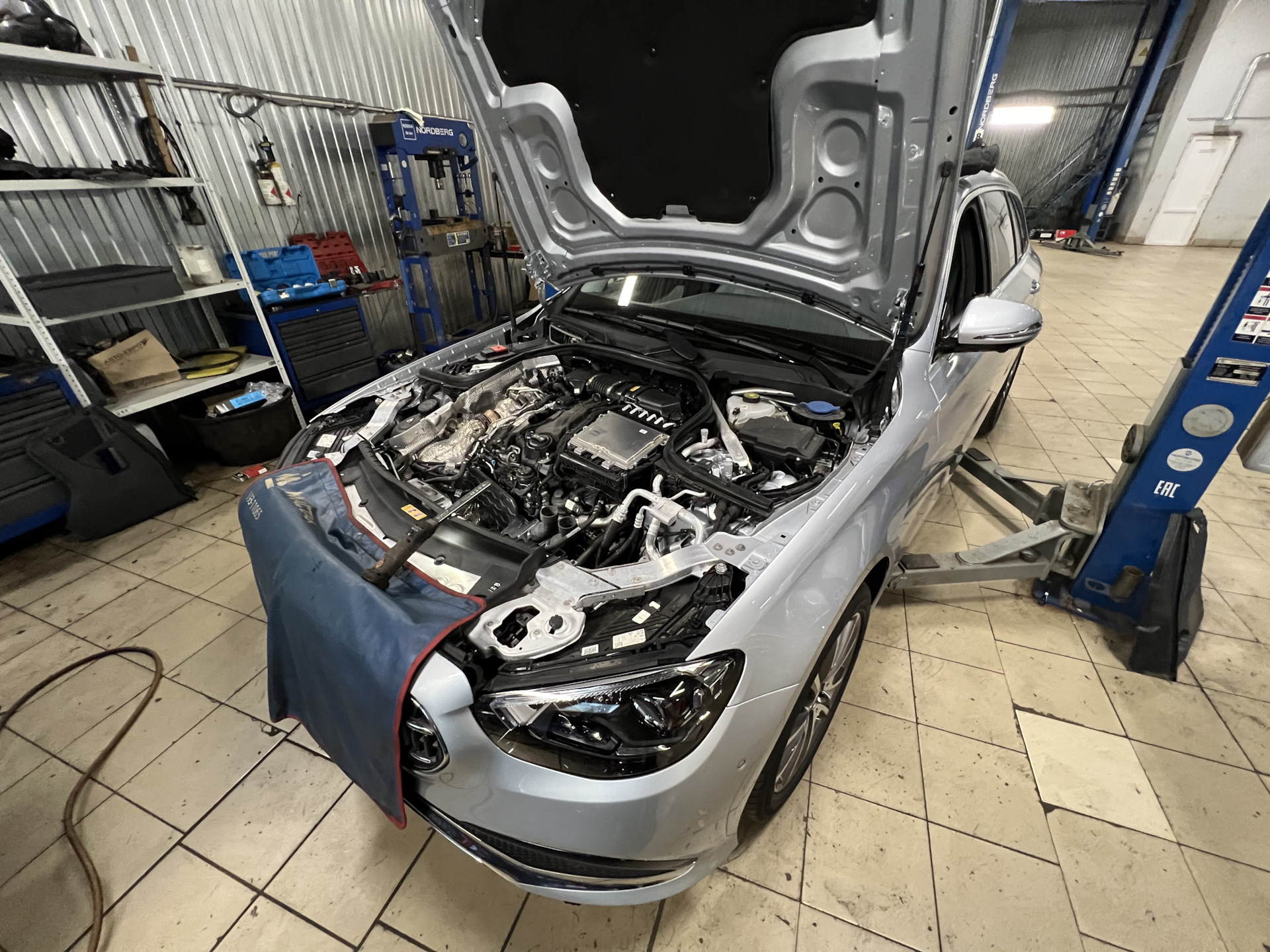 ТО все фильтра 90,000км — Mercedes-Benz E-Class Estate (S213), 1,6 л ...