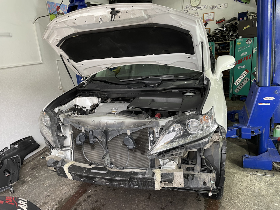 Замена решетки, парктроников, омывателей — Lexus RX (3G), 3,5 л, 2014 ...
