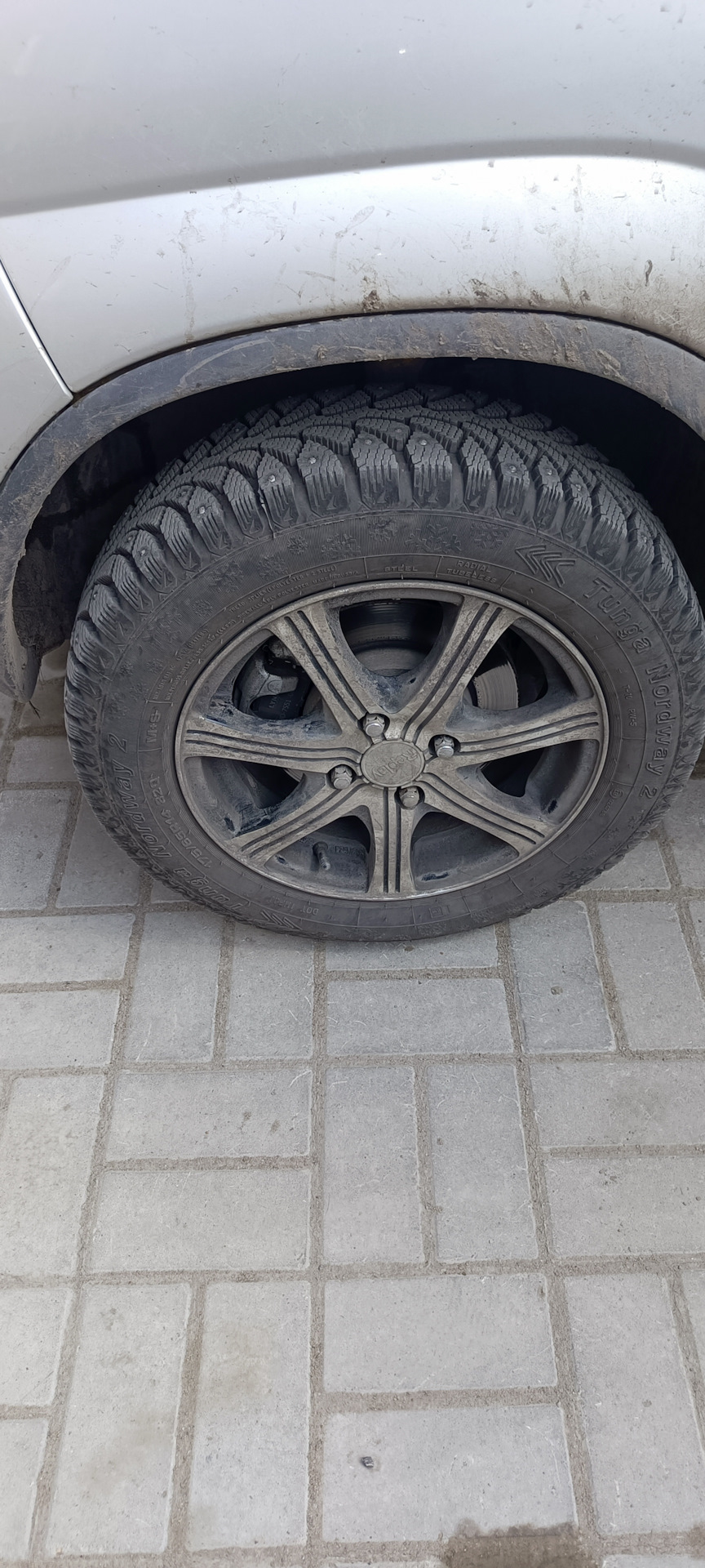 Смена колес — Suzuki Kei, 0,7 л, 2005 года | колёсные диски | DRIVE2