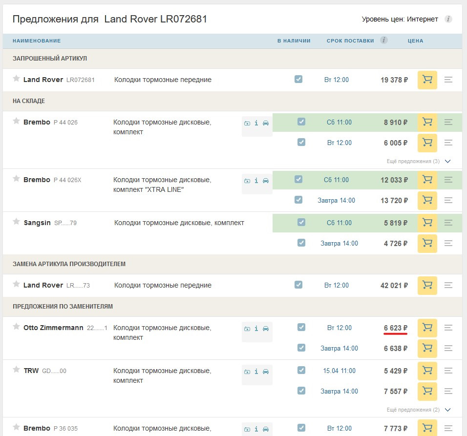 Заканчиваются тормозные колодки. — Land Rover Discovery Sport (2G), 2 л ...