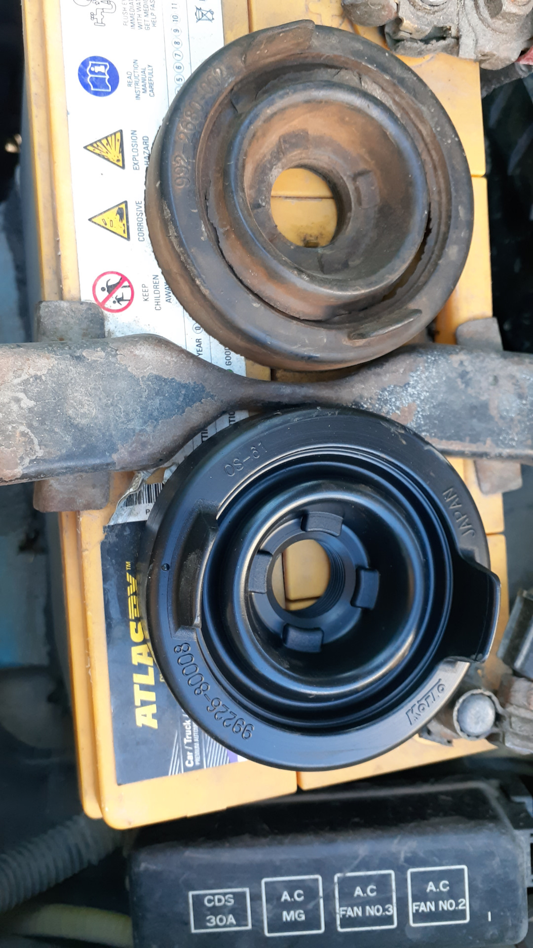 Строим глазки — Toyota Corolla Spacio (E110), 1,6 л, 1999 года ...