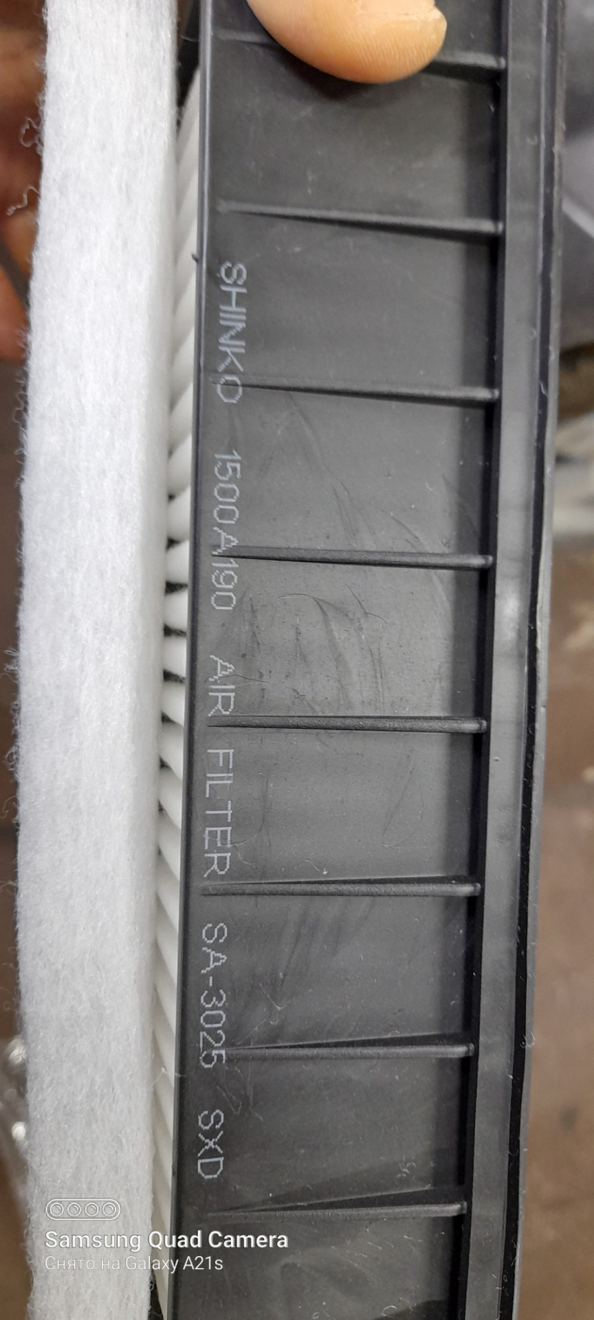 1500A190 Фильтр воздушный Mitsubishi | Запчасти на DRIVE2