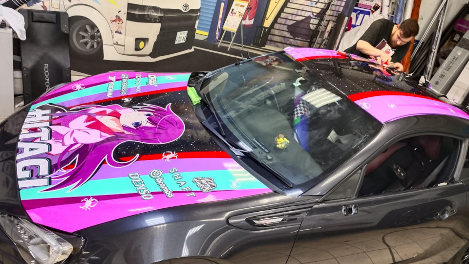 Itasha Subaru BRZ — Subaru BRZ (1G), 2 л, 2018 года | стайлинг | DRIVE2