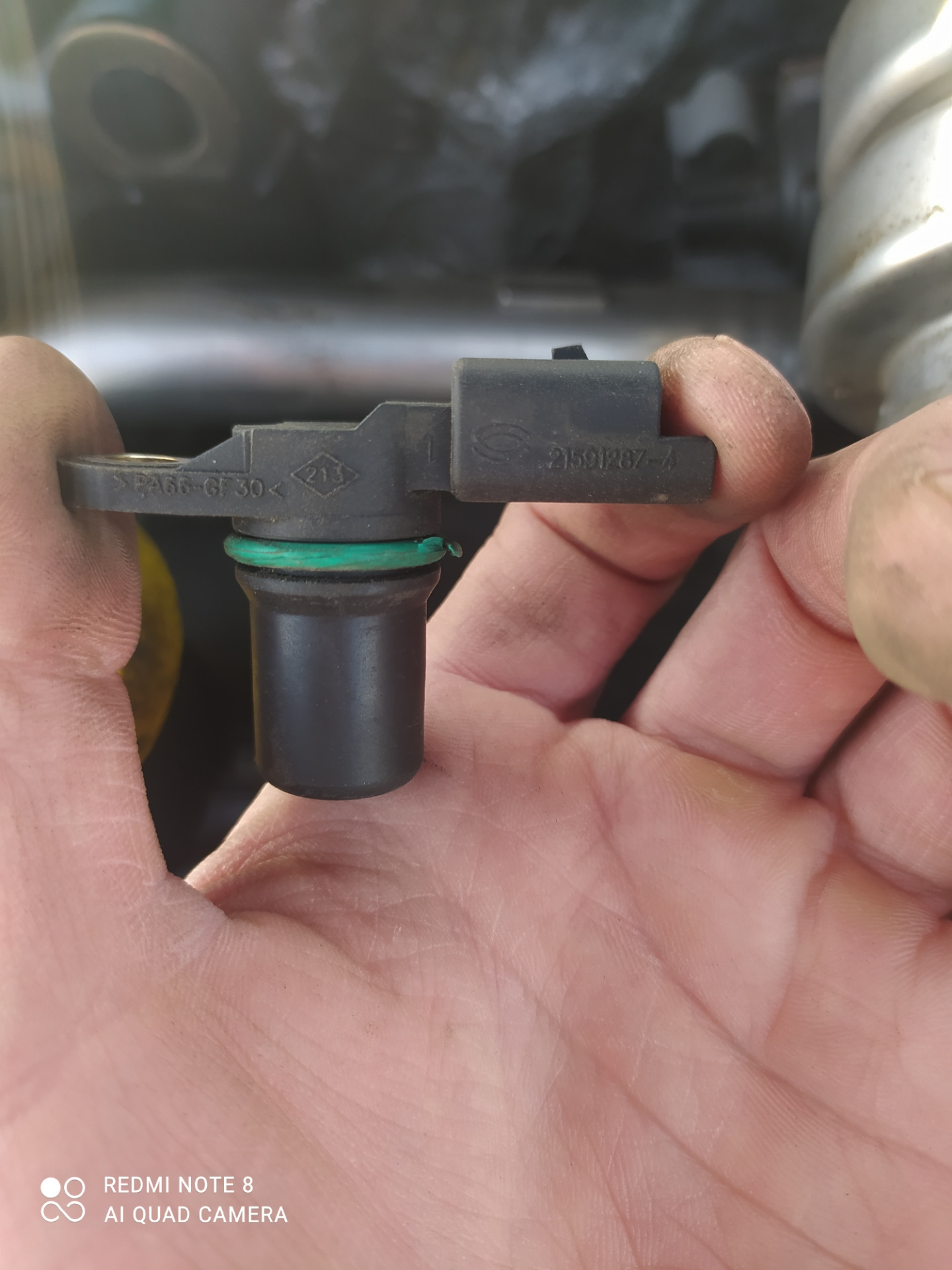 Датчик распредвала — Renault Megane II, 1,5 л, 2004 года | поломка | DRIVE2