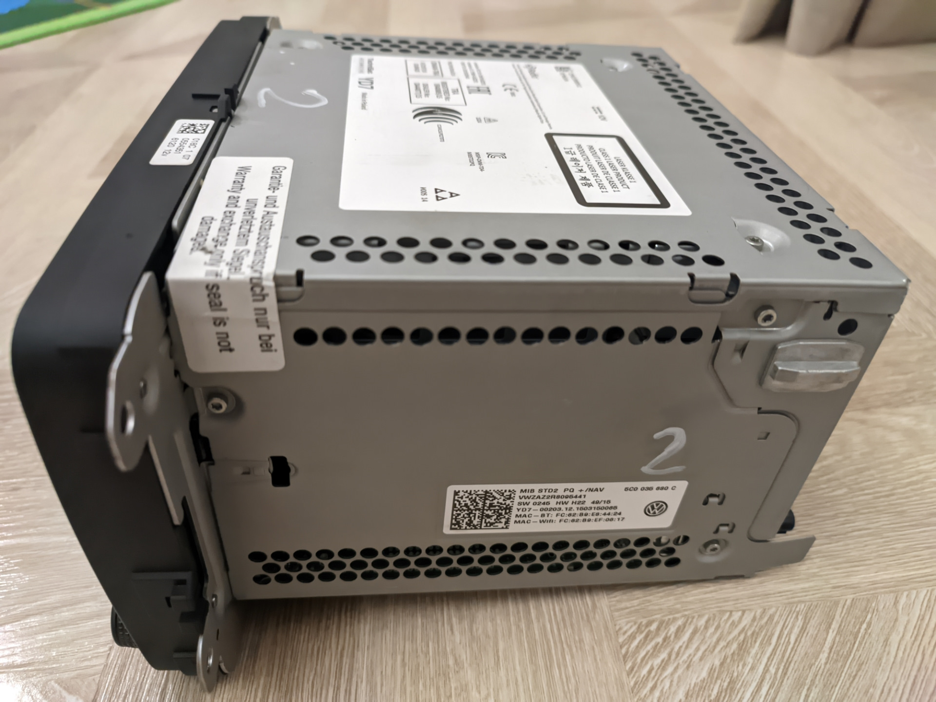 Приобрел Discover media MIB2 PQ — Volkswagen Tiguan (1G), 1,4 л, 2016 ...