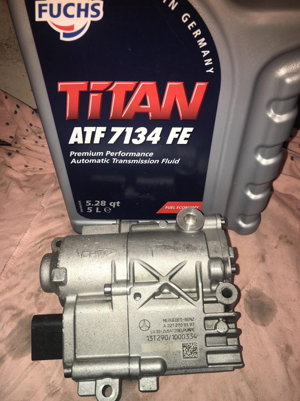 A2212700197 Насос масляный вспомогательный акпп Mercedes | Запчасти на ...