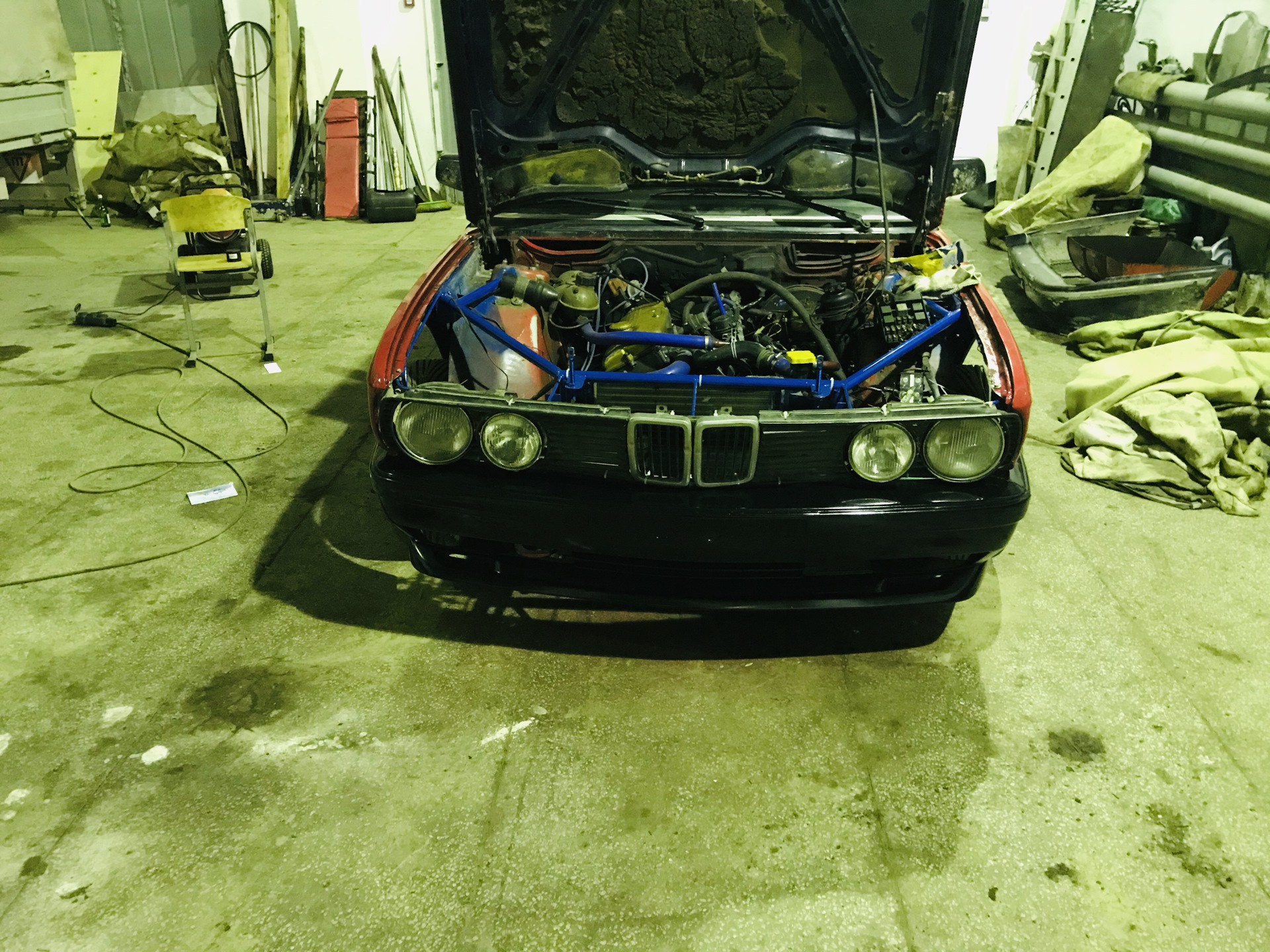 Бампера Е34 M-Power — BMW 5 series (E28), 1,8 л, 1983 года | тюнинг ...