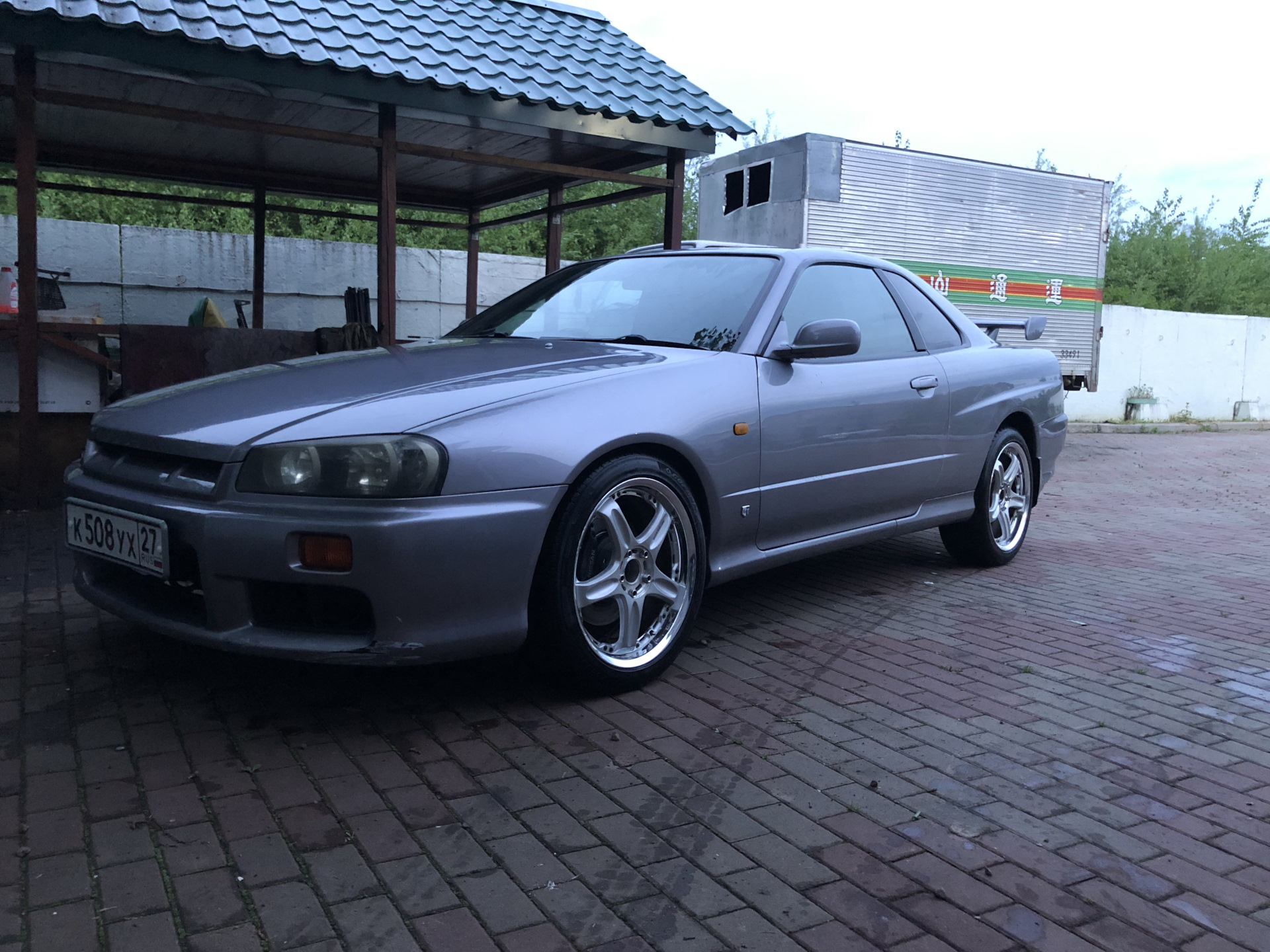 Небольшое занижение — Nissan Skyline (R34), 2,5 л, 1998 года | тюнинг | DRIVE2