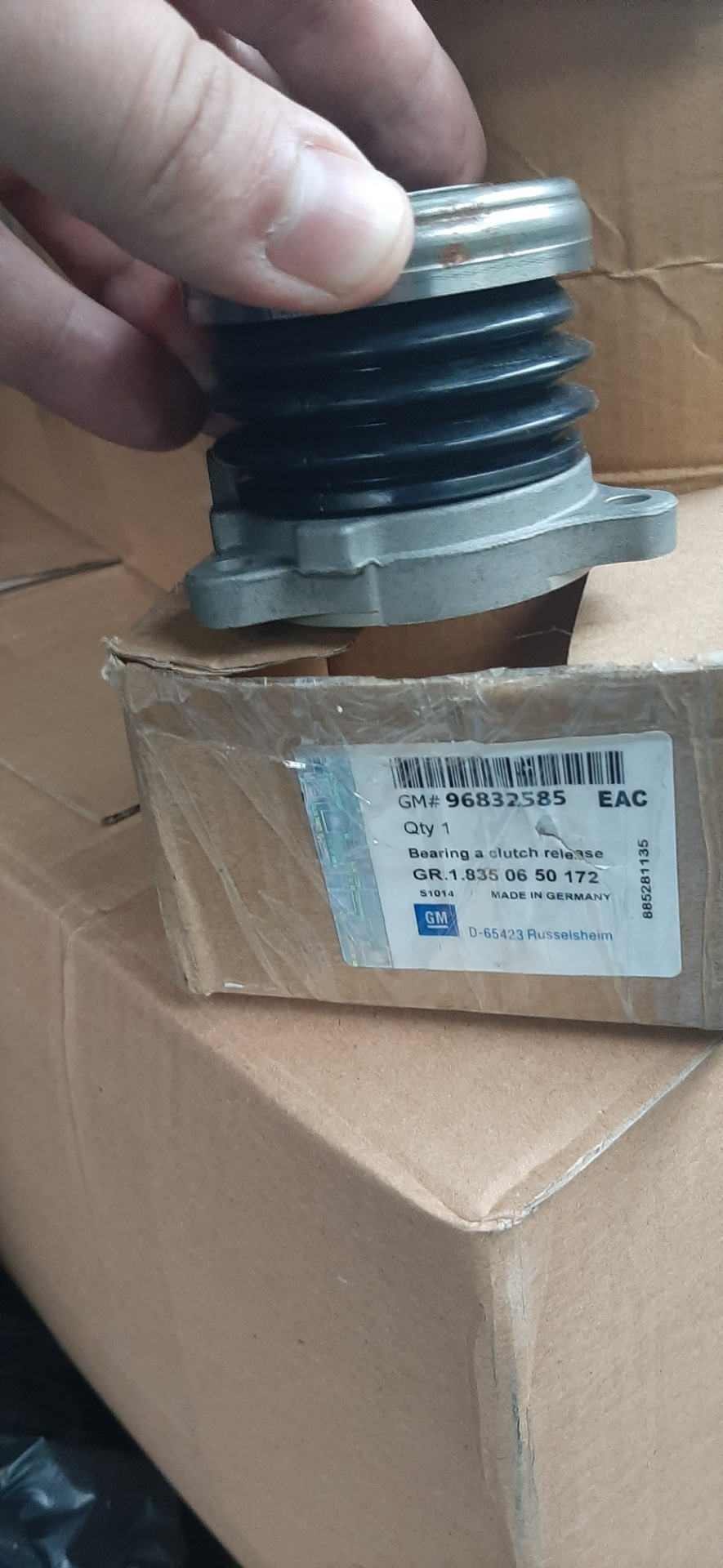 96832585 Подшипник выжимной Chevrolet Cruze GM | Запчасти на DRIVE2