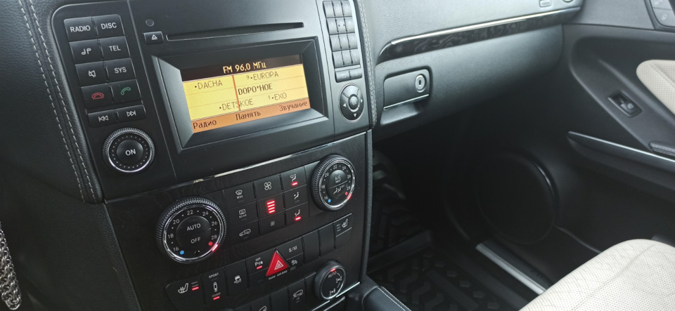 Comand ntg 2.5 вместо comand 2.0 — Mercedes-Benz GL-Class (X164), 3 л ...