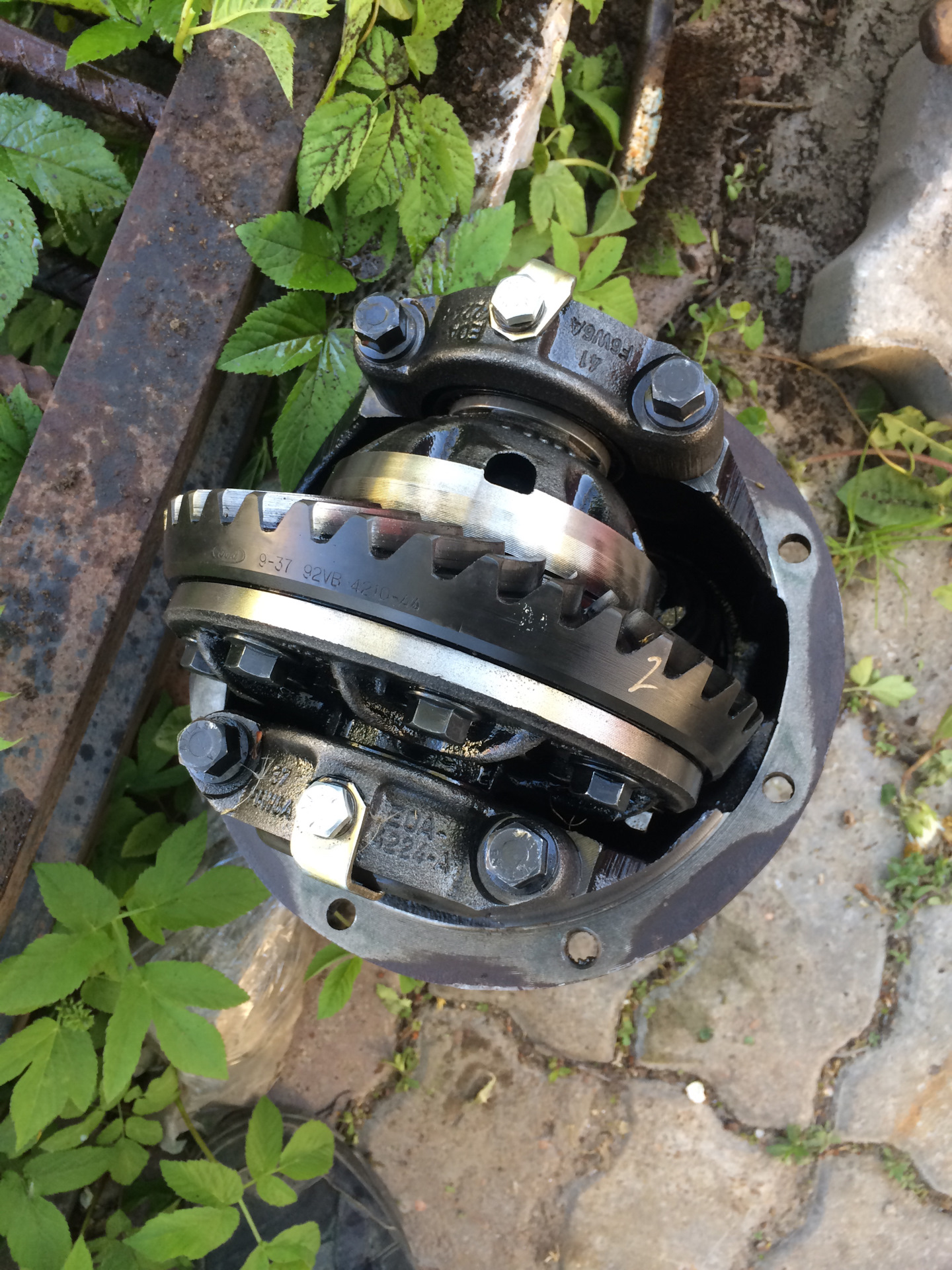 Редуктор 4.11 — Ford Transit (5G), 2,5 л, 1995 года | запчасти | DRIVE2