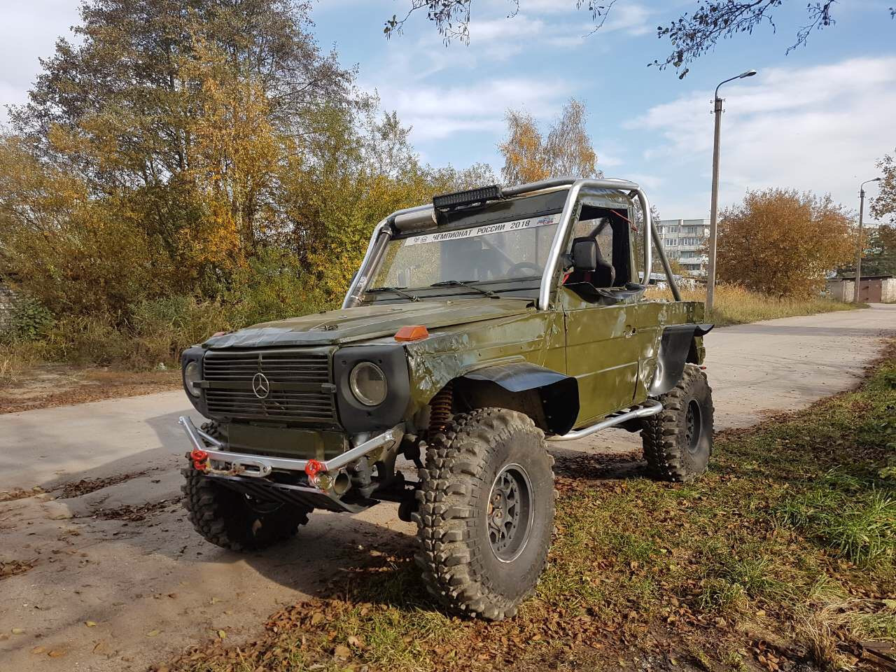 3-й этап ЧР по трофи-рейдам 2018 — Mercedes-Benz G-Class (W460/W461), 2 ...