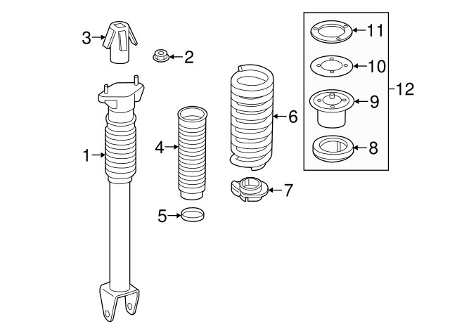 A1663201130 Амортизатор подвески. Mercedes | Запчасти на DRIVE2