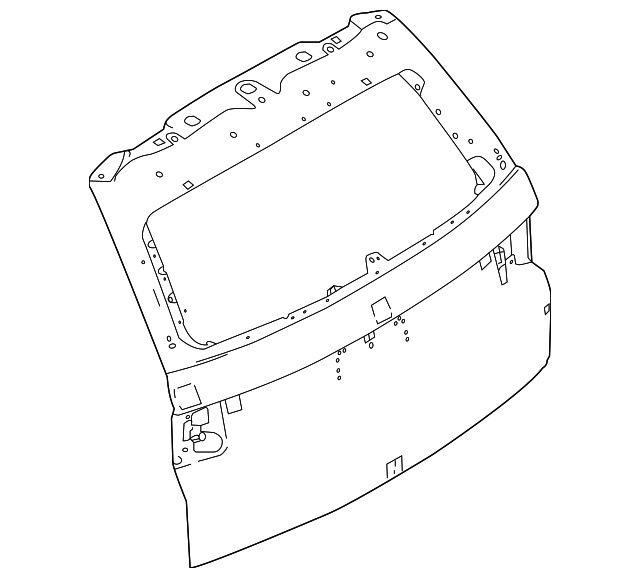 LR133105 Lift Gate Jaguar Land Rover | Запчасти на DRIVE2
