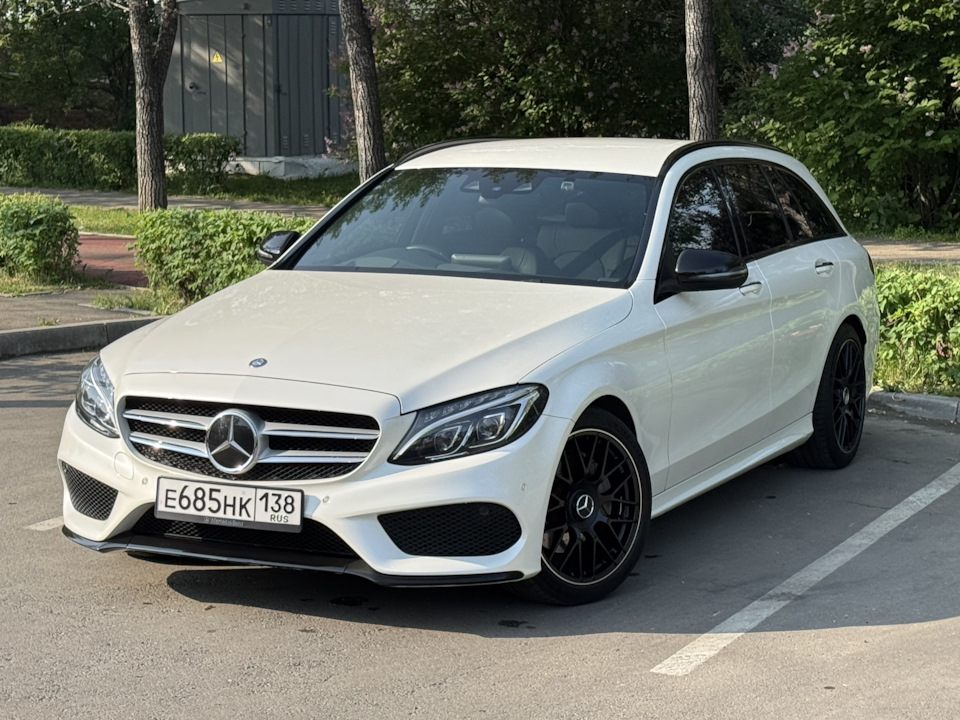 Продажа и финальные фото — Mercedes-Benz C-Class Estate (S205), 1,6 л, 2016 года | фотография ...